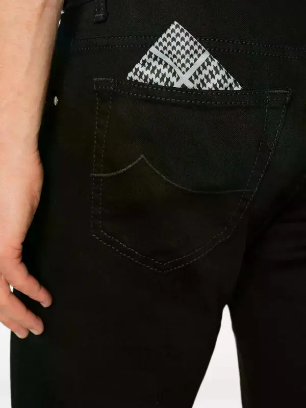 Jacob Cohen Logo-patch Slim-fit Jeans