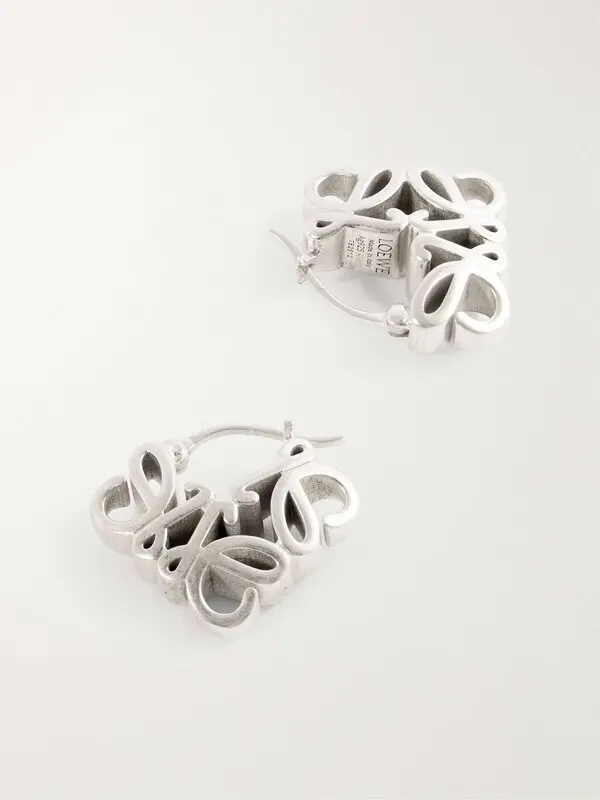 Loewe Anagram Bombé Sterling Earrings