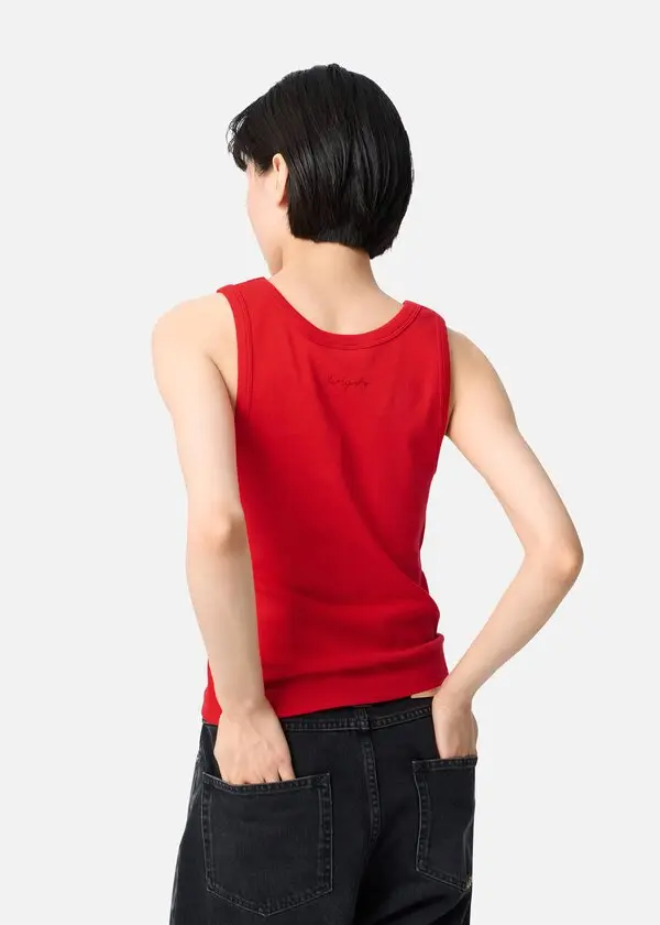 Axel Arigato Traced Tank Top - Bright Red