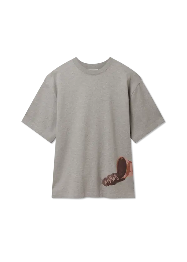 Axel Arigato Fallen T-shirt - Grey Melange