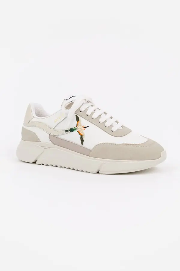 Axel Arigato Genesis B Bird Runner Sneakers - White,beige