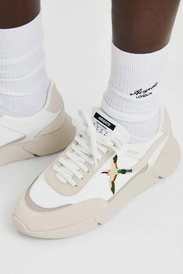 Axel Arigato Genesis B Bird Runner Sneakers - White,beige