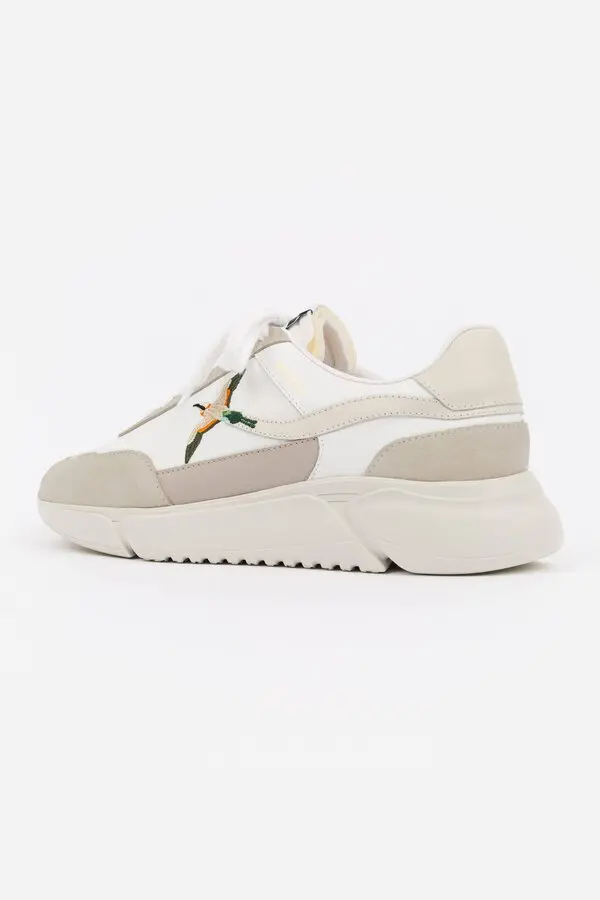 Axel Arigato Genesis B Bird Runner Sneakers - White,beige