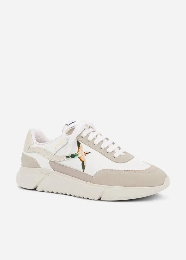 Axel Arigato Genesis B Bird Runner Sneakers - White,beige