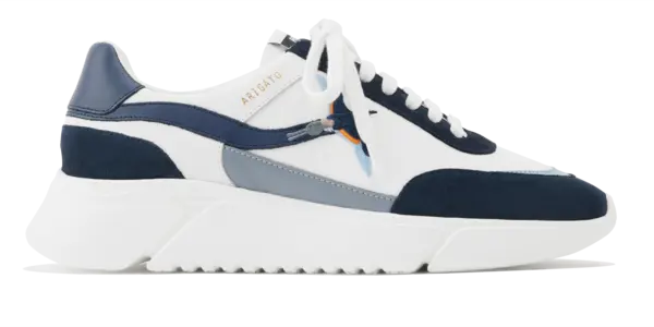 Axel Arigato Genesis B Bird Runner Sneakers - White,blue