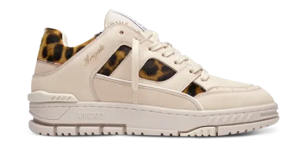 Axel Arigato Area Lo Sneakers - Beige,leopard