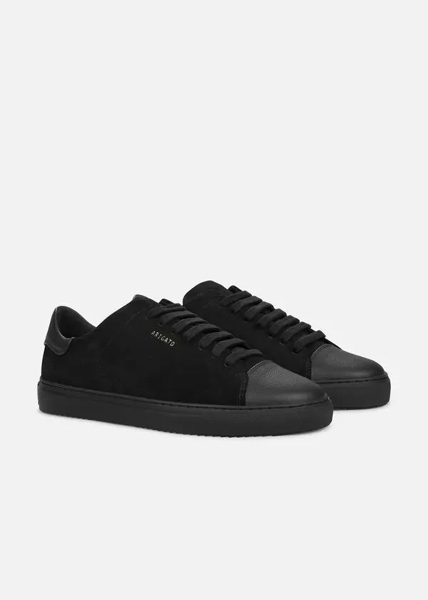 Axel Arigato Clean 90 Cap Toe Sneakers - Black,black