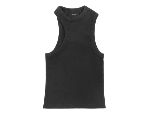 Axel Arigato Script A Scoop Tank Top - Dark Grey