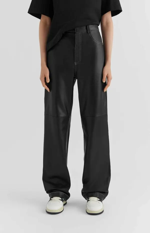 Axel Arigato Spencer Leather Trousers