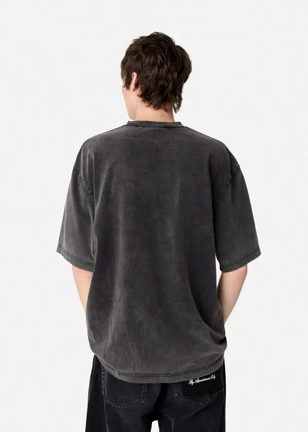 Axel Arigato Distort Washed T-shirt - Black