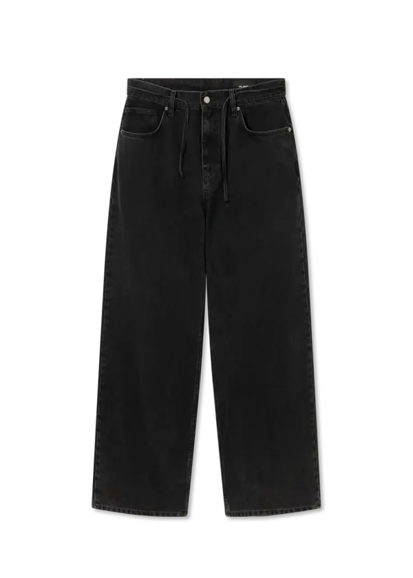 Axel Arigato Relaxed Fit Embroidered Jeans