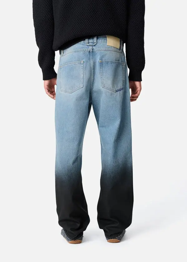 Axel Arigato Zine Coated Jeans - Light Blue