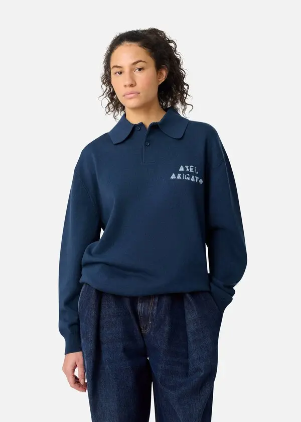 Axel Arigato Frey Polo Sweater