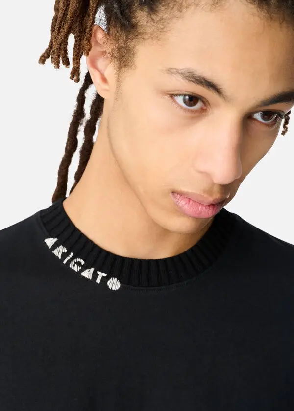 Axel Arigato Apex Ribbed T-shirt - Black