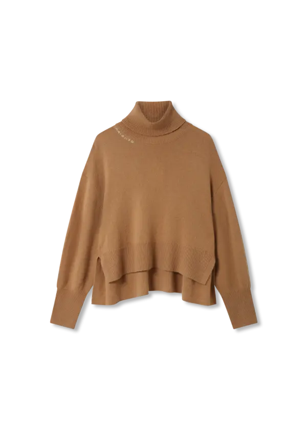 Axel Arigato Maeve Wool-blend Sweater With Embroidered Detail