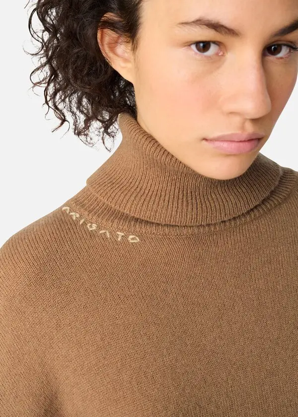 Axel Arigato Maeve Wool-blend Sweater With Embroidered Detail