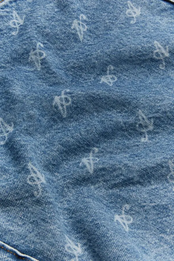 Axel Arigato Dune Script A Denim Tote Bag