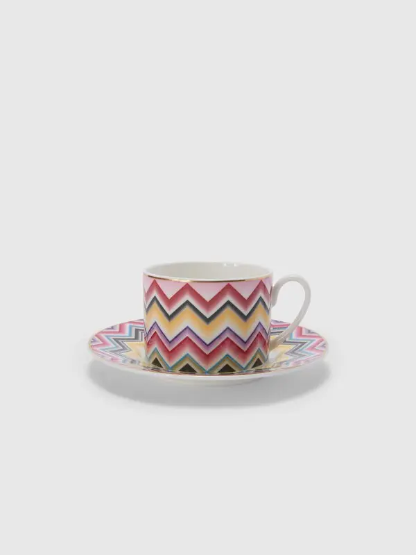 Missoni Marrakech Set Of 2 Tea Cups & Saucers