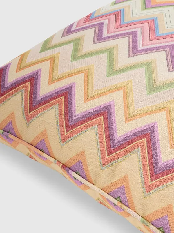 Missoni Blend Cushion 60x60 Cm - Orange Multicoloured