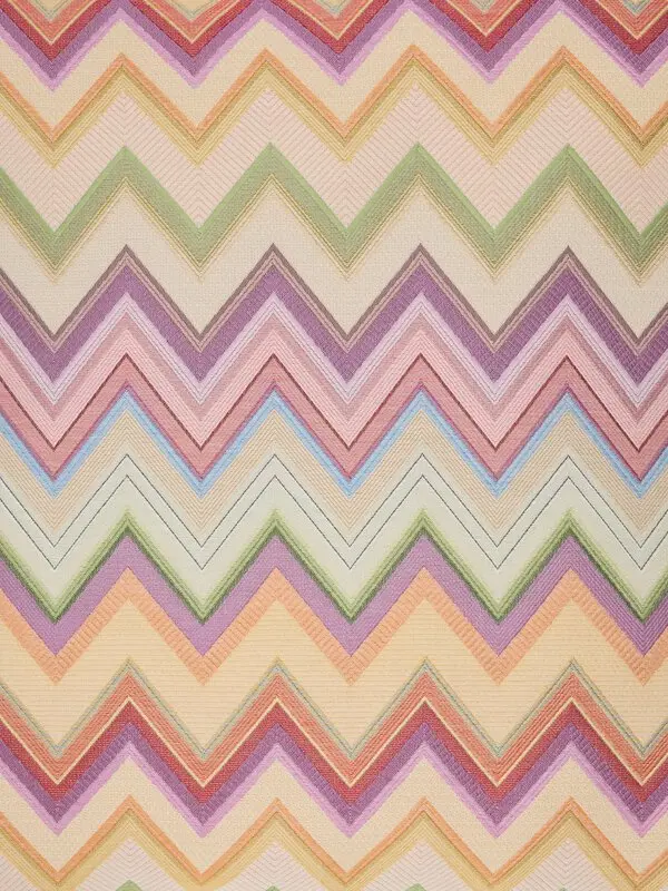 Missoni Blend Cushion 60x60 Cm - Orange Multicoloured