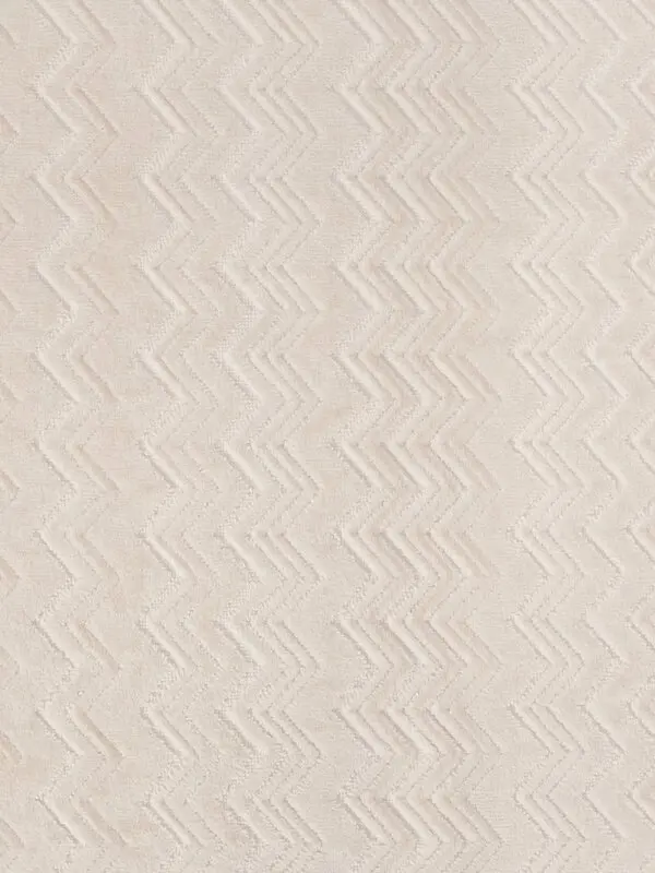 Missoni Chalk 60x90 Cm Cotton Zigzag Bath Mat