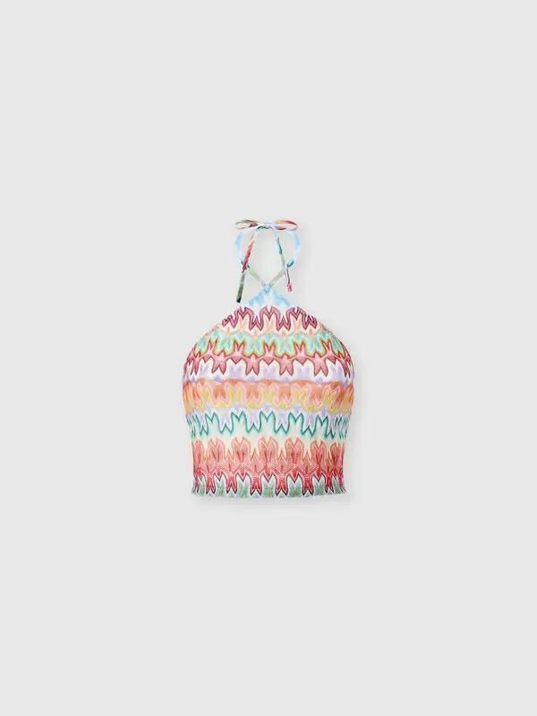 Missoni Halter Neck Top - Multicoloured