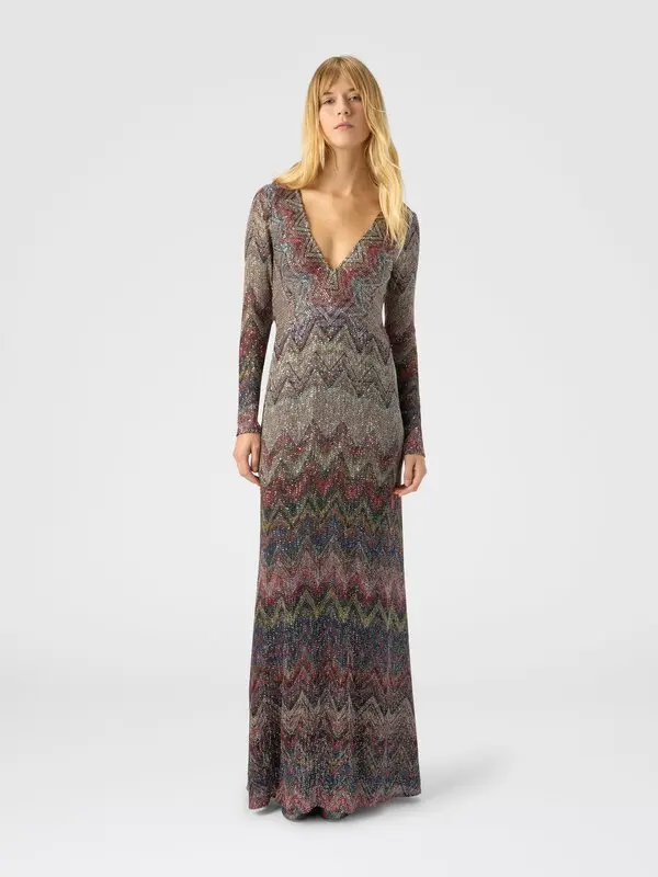 Missoni Neck And Zigzag Pattern