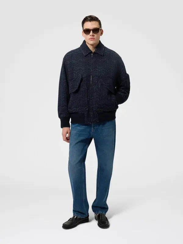Missoni Cashmere And Viscose Bomber Jacket With Pockets