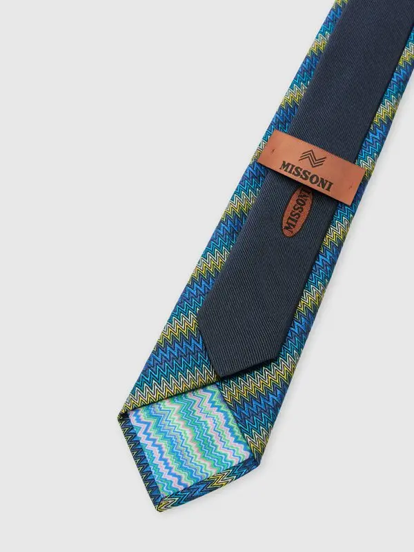 Missoni 100% Silk Tie