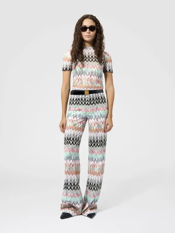 Missoni Shirt With Lace Motif