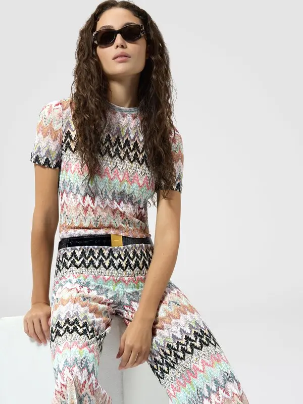 Missoni Shirt With Lace Motif