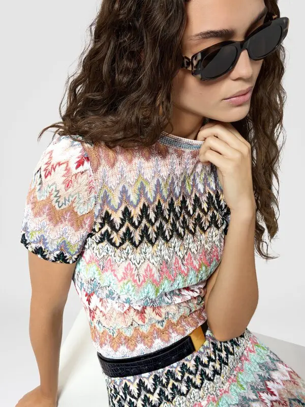 Missoni Shirt With Lace Motif
