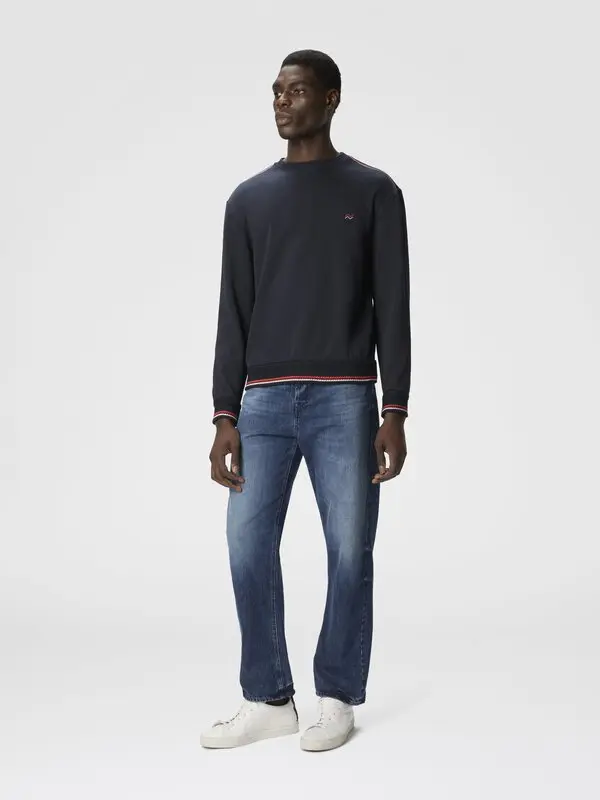 Missoni Crewneck Sweatshirt With Embroidered Logo