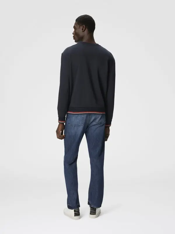 Missoni Crewneck Sweatshirt With Embroidered Logo