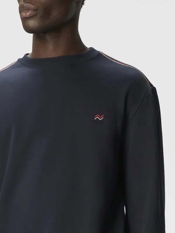 Missoni Crewneck Sweatshirt With Embroidered Logo
