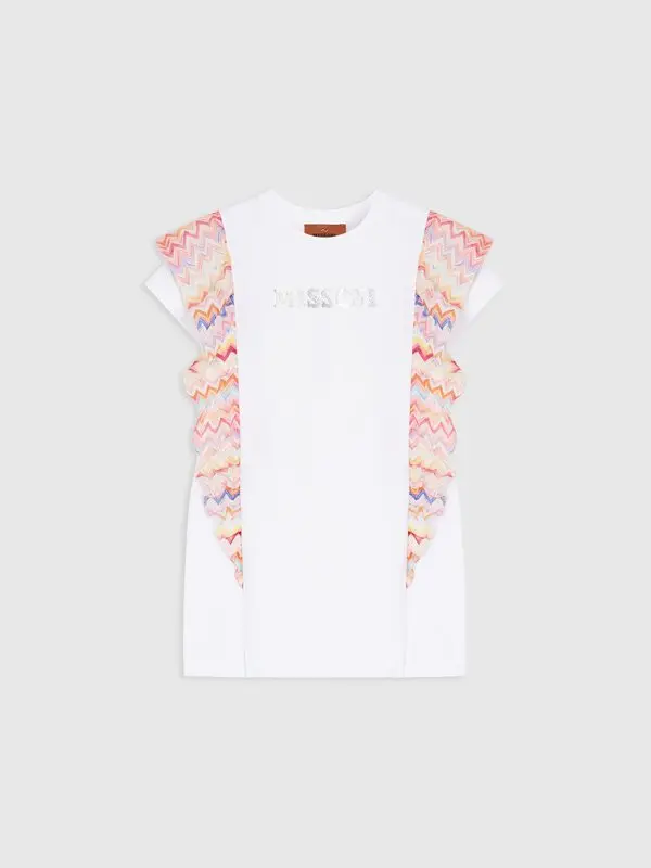 Missoni Short Dress With Short Sleeves