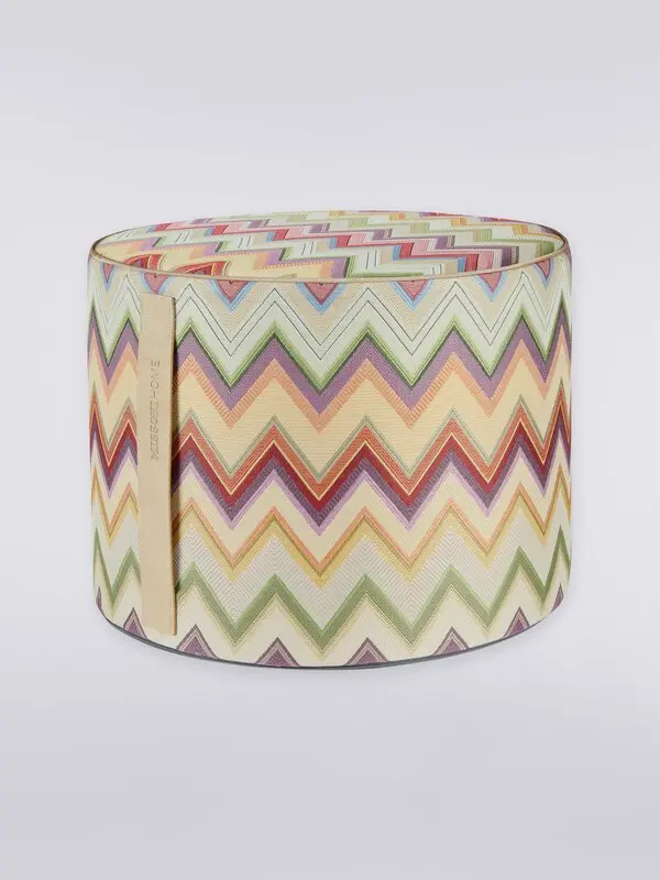 Missoni Agadir Cylindrical Pouffe 40x30 Cm - Multicoloured