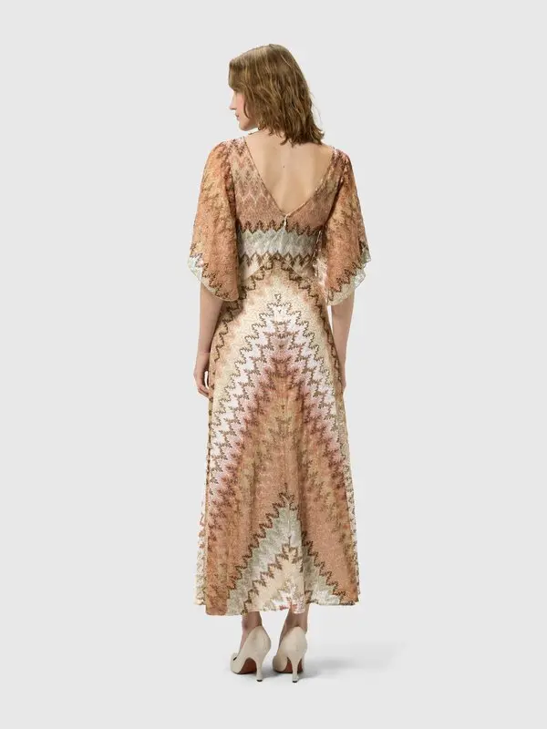 Missoni Neck In Zigzag Lamé Viscose