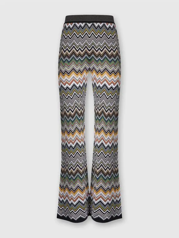 Missoni Long Pants With Chevron Pattern