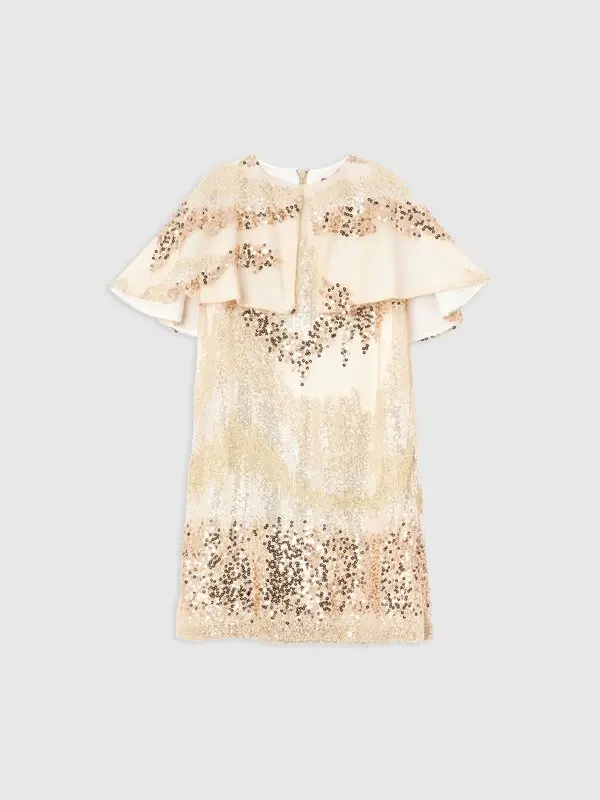 Missoni Short Dress With Sequin Appliqu