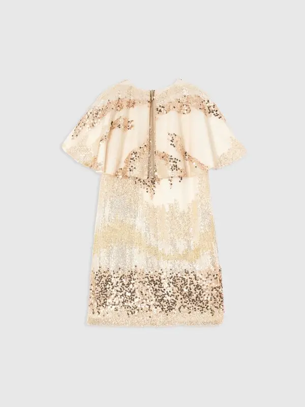Missoni Short Dress With Sequin Appliqu