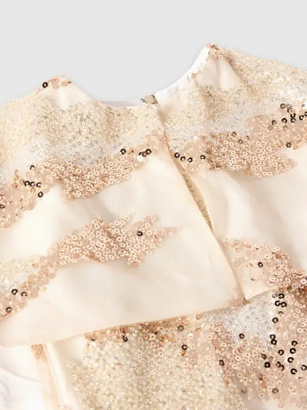 Missoni Short Dress With Sequin Appliqu