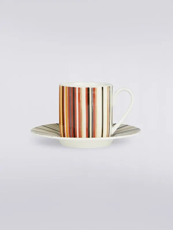 Missoni Jenkins Set Of 6 Coffee Cups & Saucers - White