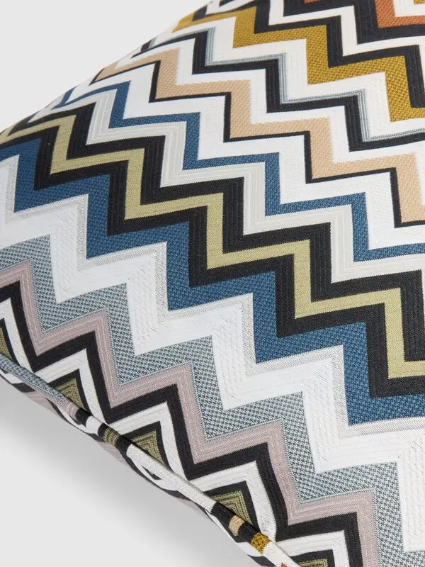 Missoni Belfast Zigzag Cushion 45x45 Cm - Blue,multicoloured