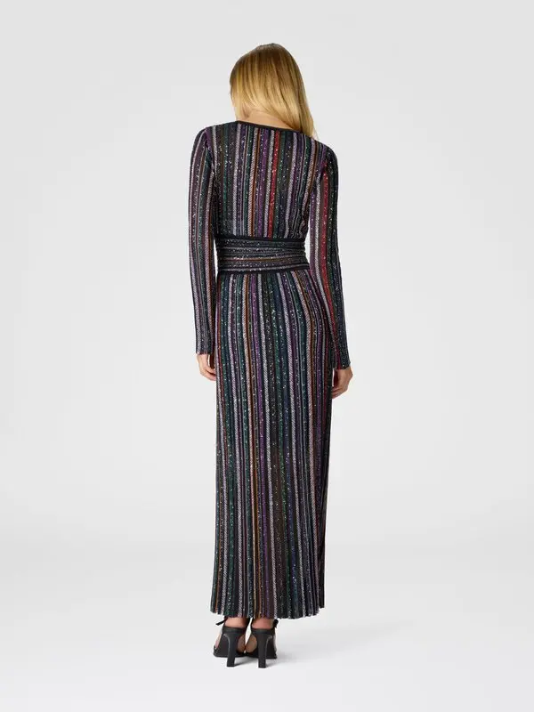 Missoni Long Dress With Sequin Embellisht
