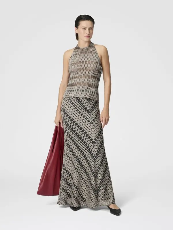 Missoni Diamond Viscose Blend Skirt