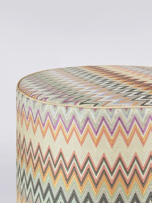 Missoni Masuleh Cylinder Pouf Rot.40x30