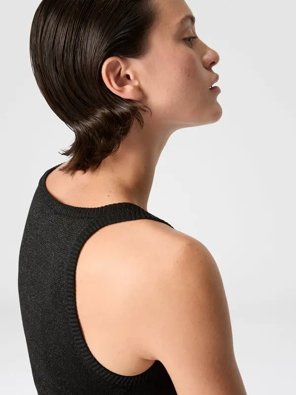 Missoni Viscose Lamé Tank Top - Black