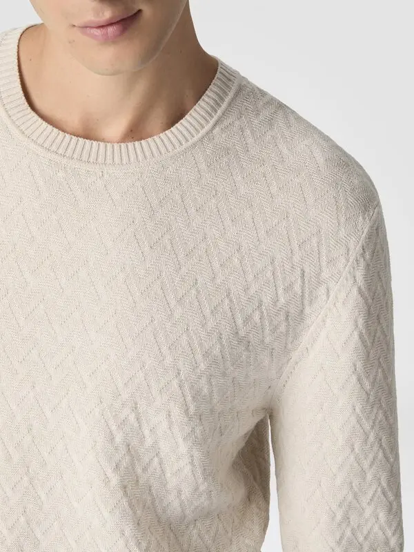 Missoni Tone Zigzag Pattern - Beige