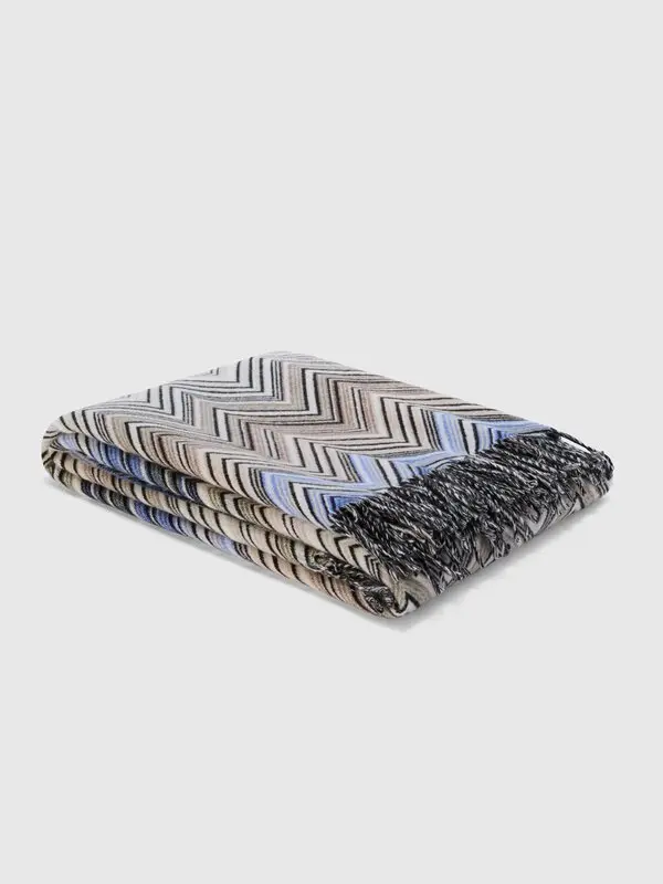 Missoni Perseo Throw 130x190 - Blue,multicoloured